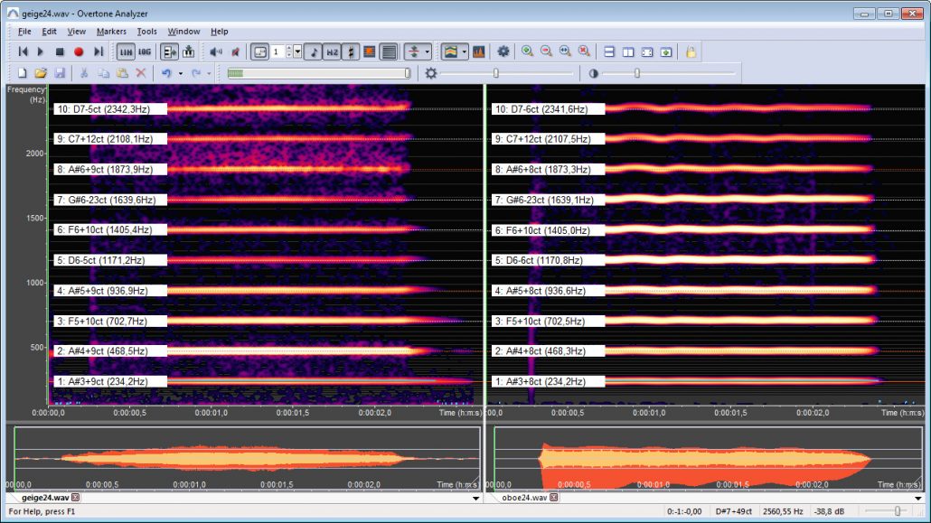 Sygyt Software – Software for Voice Analysis and Sound Visualization