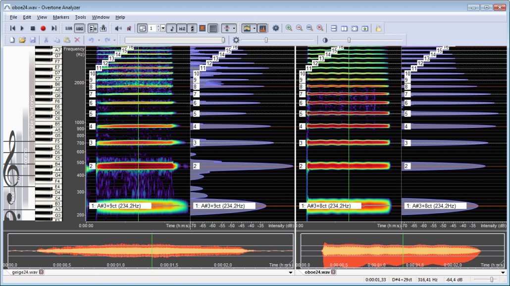 Sygyt Software – Software for Voice Analysis and Sound Visualization