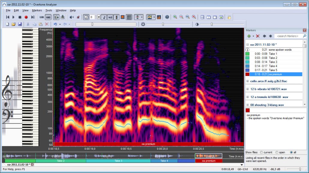 Sygyt Software – Software for Voice Analysis and Sound Visualization